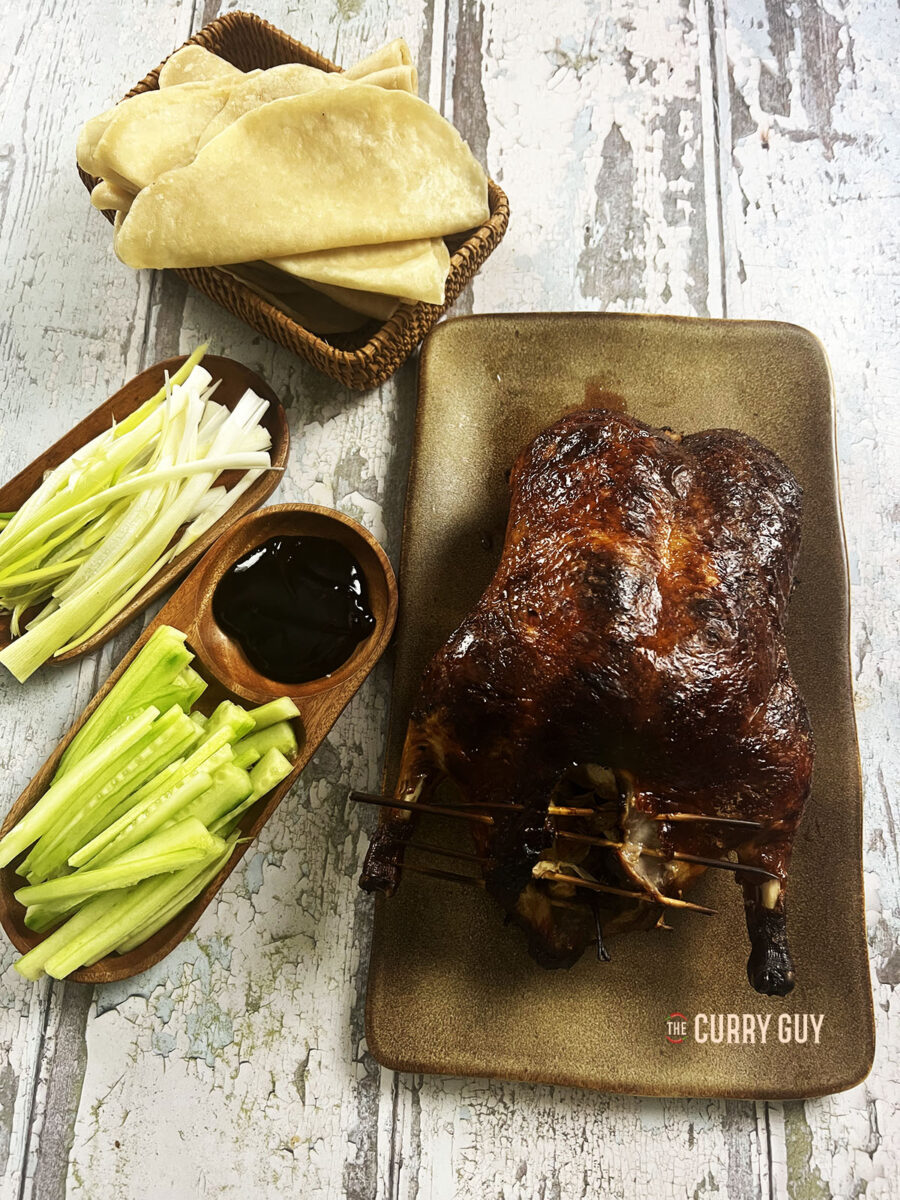 Peking Duck in the Oven | Chinese Crispy Duck Recipe | The Curry Guy