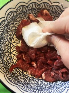 Velveting Beef For Stir Fry | The Curry Guy