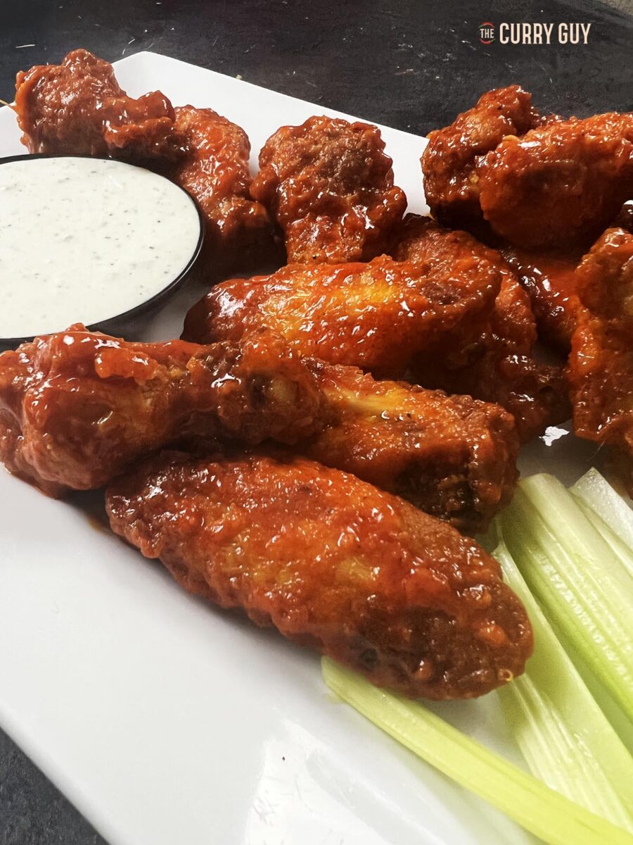 Buffalo Chicken Wings | Buffalo Wings | The Curry Guy