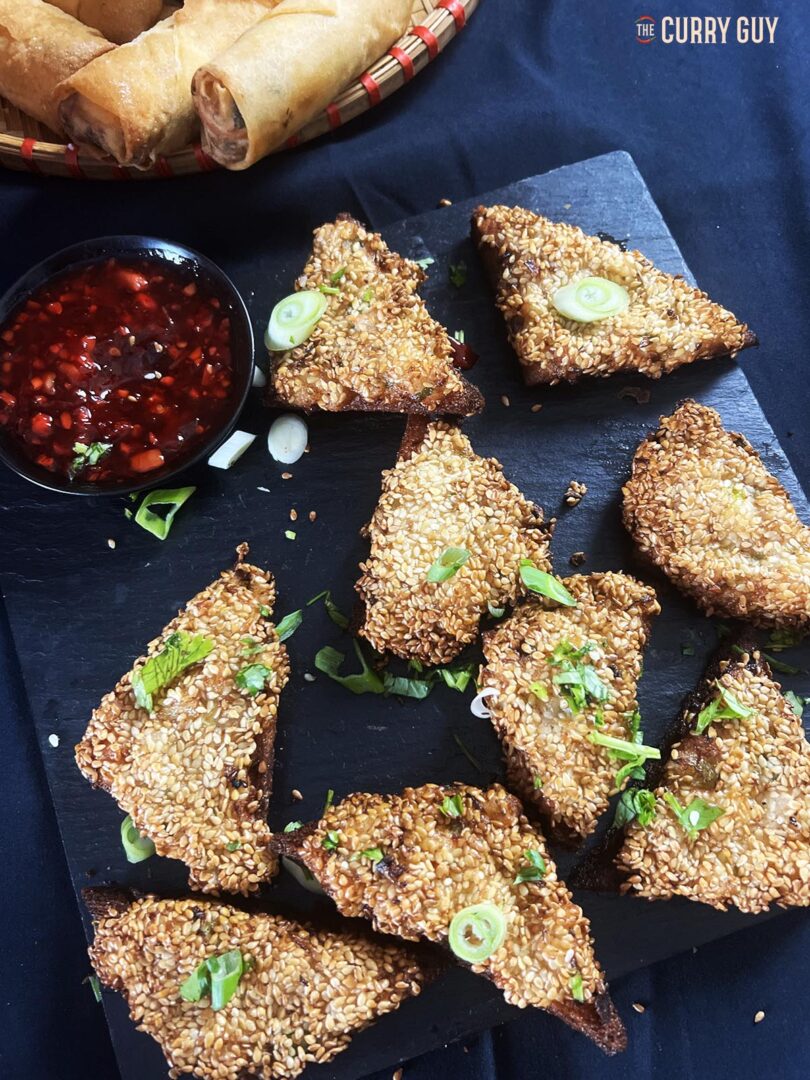 Shrimp Toasts | Prawn Toast Recipe | The Curry Guy