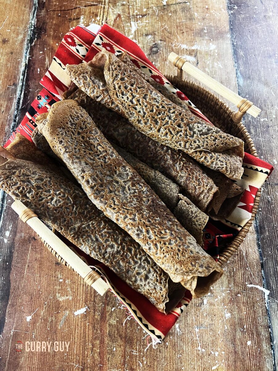 Injera Recipe - Ethiopian Flatbread | The Curry Guy