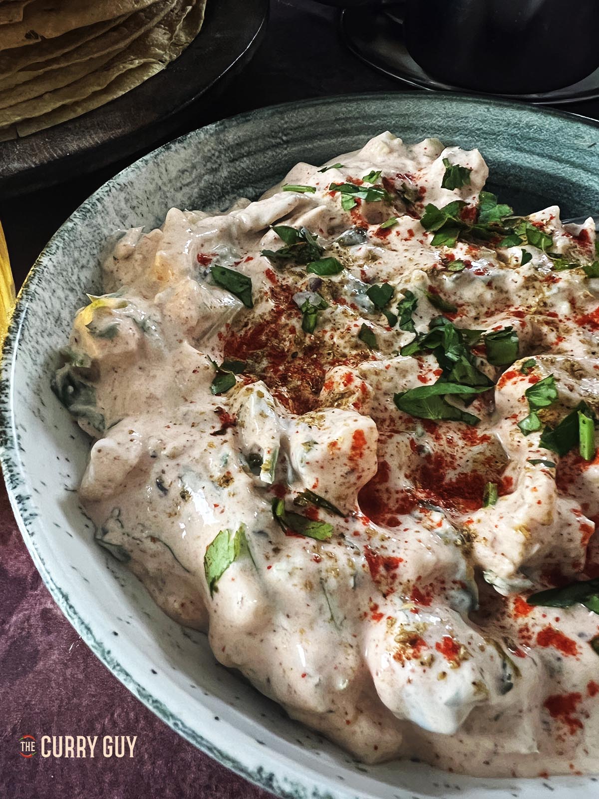 Aloo Raita - Potato Raita | The Curry Guy