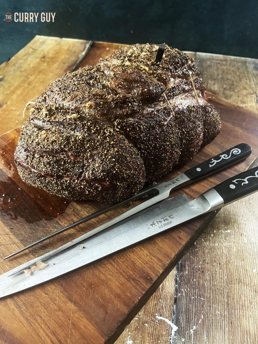How to Cook a Top Round Roast | Roast Top Side | The Curry Guy