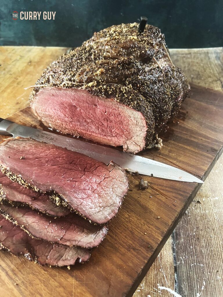 How to Cook a Top Round Roast | Roast Top Side | The Curry Guy