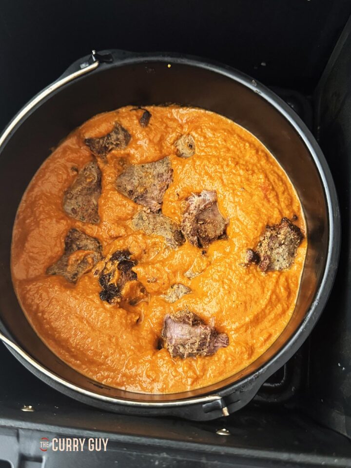 Air Fryer Lamb Rogan Josh Curry | The Curry Guy