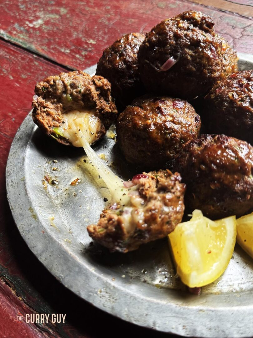 Cheese Stuffed Meatballs (Kofta) | The Curry Guy