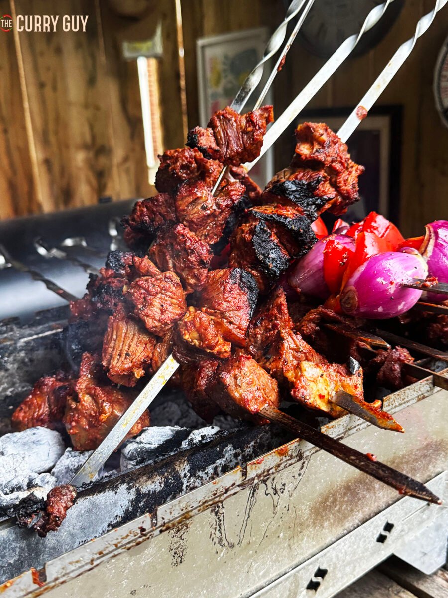Shish Kabob Recipe | Delicious Beef Shish Kabobs | Curry Guy