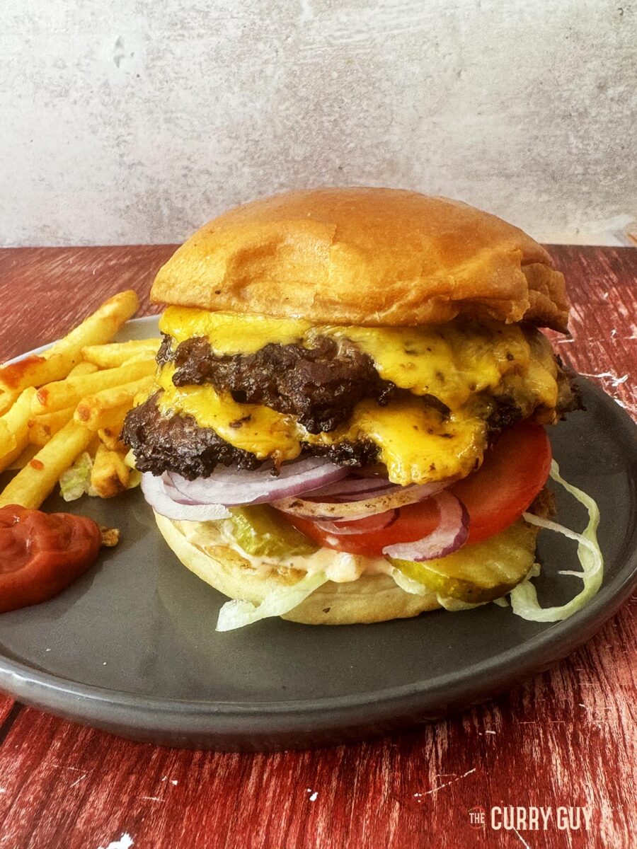 Smash Burger | American Recipes | The Curry Guy