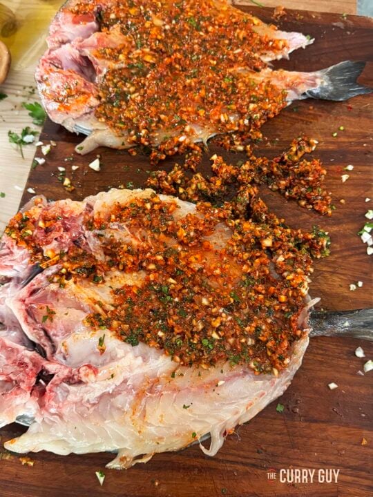 Mediterranean Grilled Fish | The Curry Guy