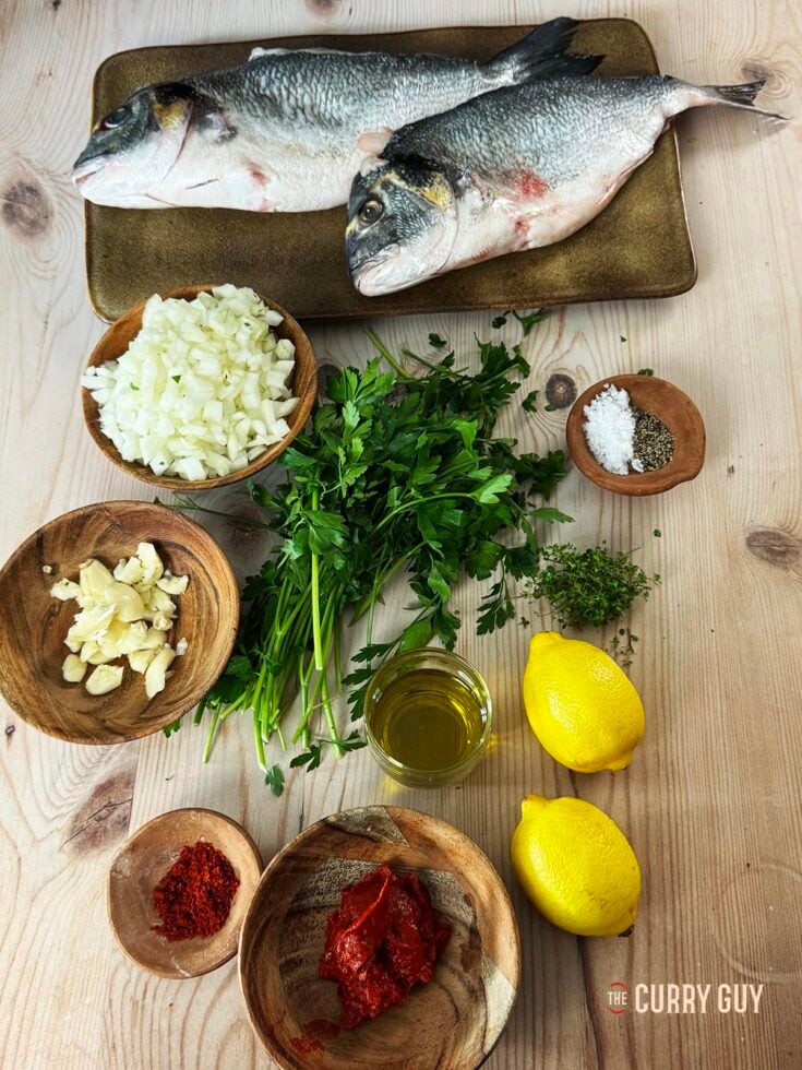 Mediterranean Grilled Fish | The Curry Guy