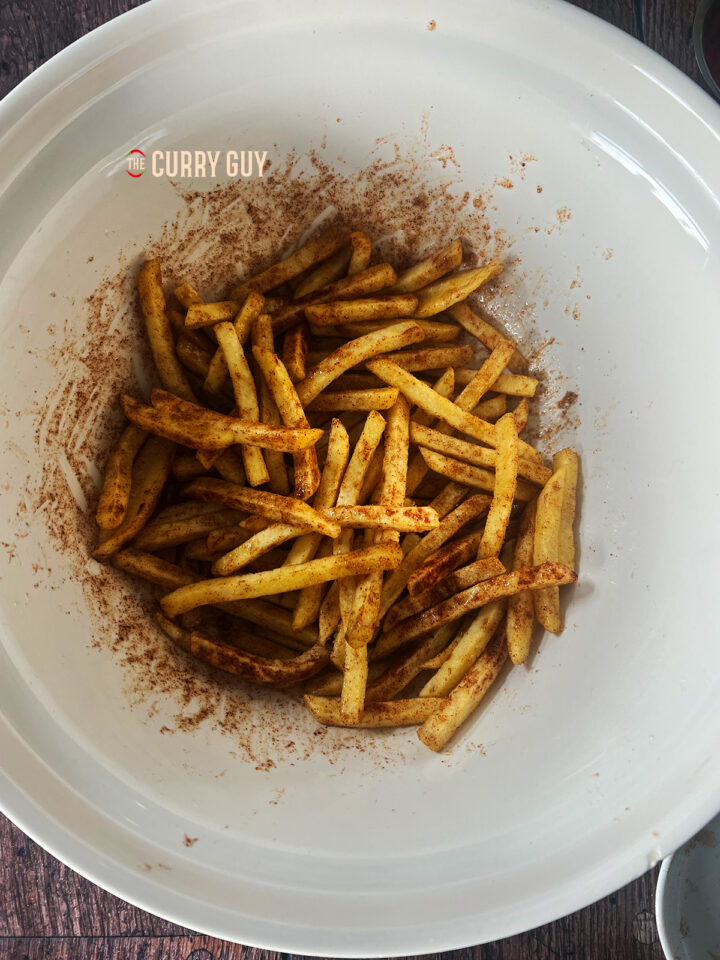 Masala Fries in the Air Fryer | Prepared In Just 10 Minutes | The Curry Guy