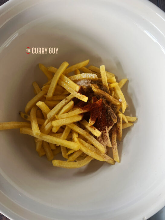 Masala Fries in the Air Fryer | Prepared In Just 10 Minutes | The Curry Guy