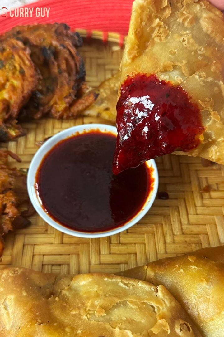 Pakora Sauce | Red Sauce for Popadums & Pakoras | The Curry Guy