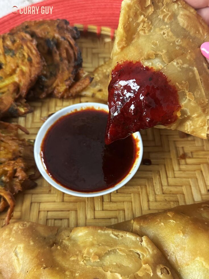 Samosa Dipping Sauce | The Curry Guy
