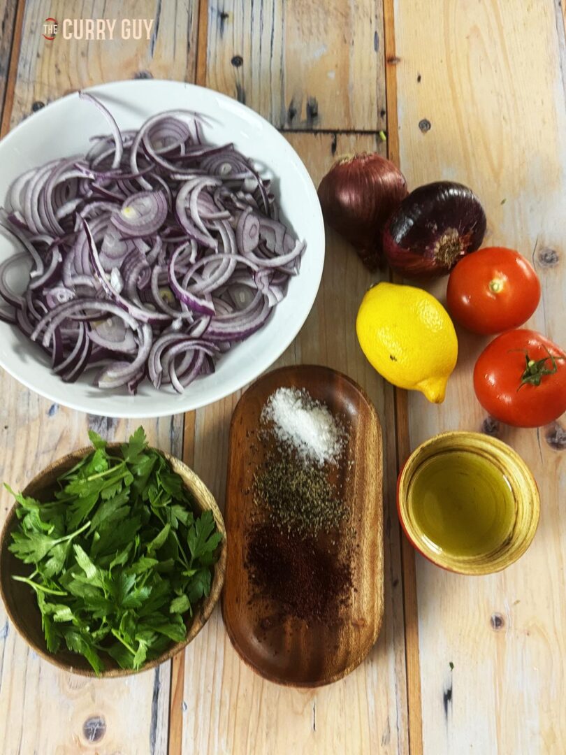 Turkish Onion Salad Recipe: Quick and Flavourful | The Curry Guy