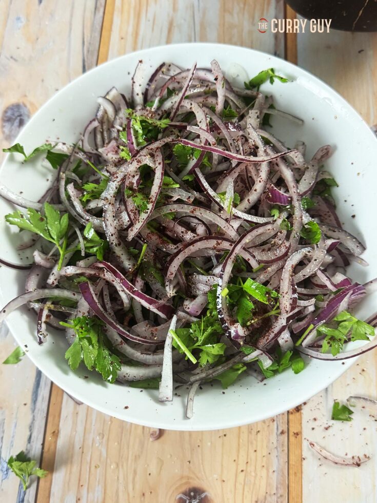 Turkish Onion Salad Recipe: Quick and Flavourful | The Curry Guy