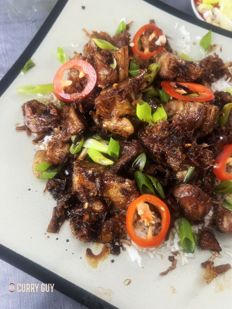 Sticky Pork Belly | Chinese Crispy Sweet Pork | The Curry Guy