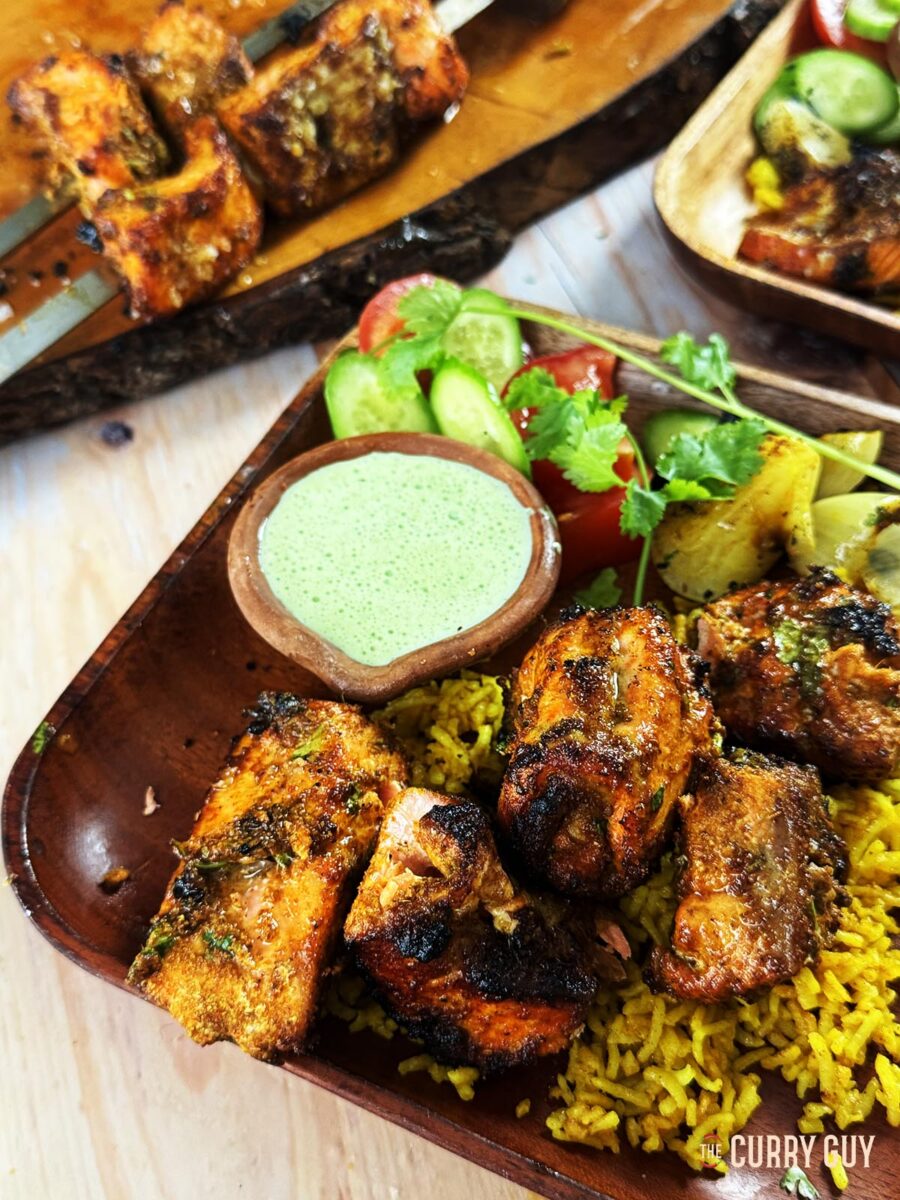 Tandoori Salmon Tikka | The Curry Guy