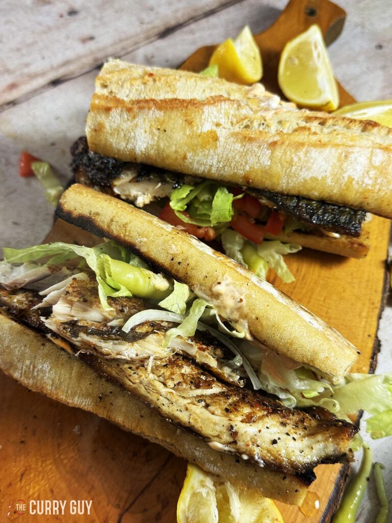 Turkish Fish Sandwich Recipe | The Curry Guy