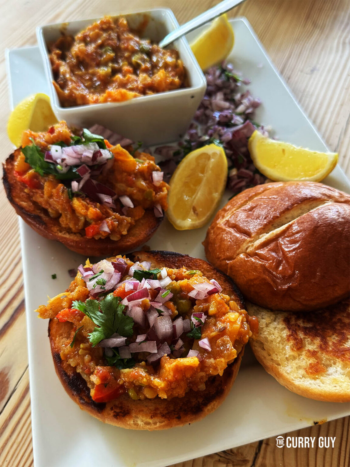 Pav Bhaji Recipe | Indian Vegetarian Recipes | The Curry Guy