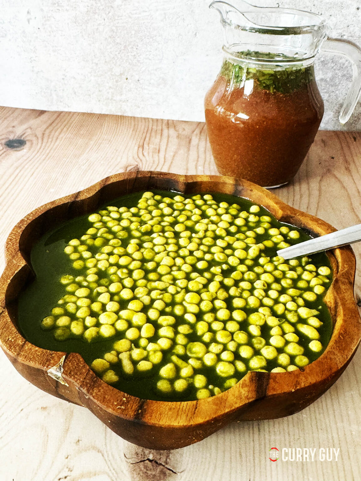Green Pani Recipe | Green Water for Pani Puris | The Curry Guy