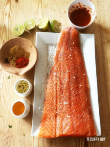 Harissa Salmon Recipe | 30 Mins or Less | The Curry Guy