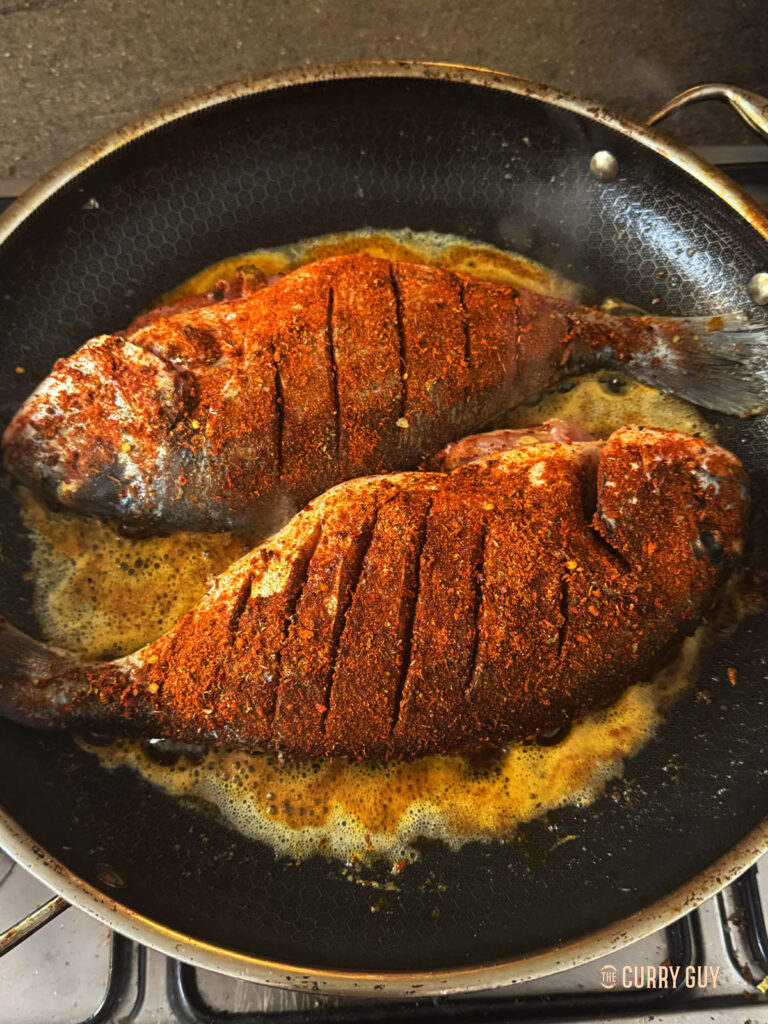 Cajun Fish Recipe | Cajun Blackened Fish | The Curry Guy