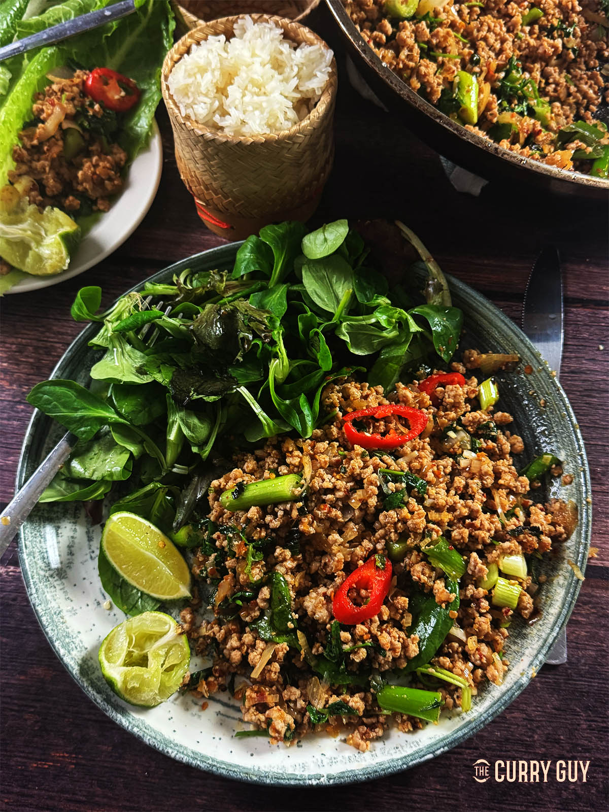 Pork Larb | Thai Larb Moo | The Curry Guy